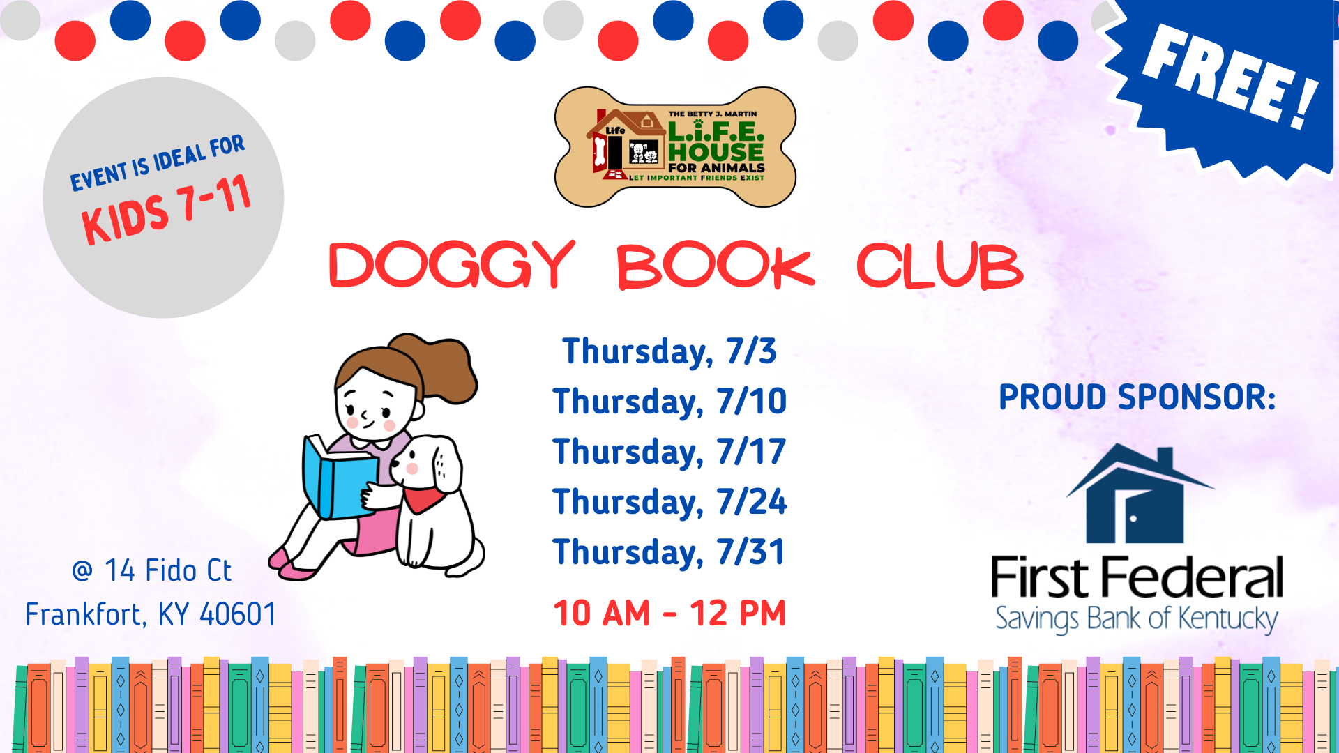 Doggy Book Club – LIFE House for Animals